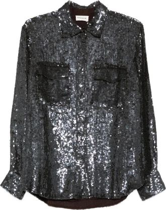 P.A.R.O.S.H. P.a.r.o.s.h., Damen, Blusen & Hemden, Schwarzk, XSGröße