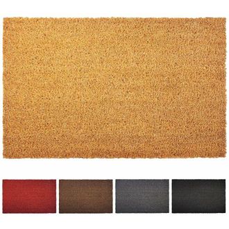 Casa Pura Paillasson en Fibres de Noix de Coco Naturel 17 mm 100 x 250 cm