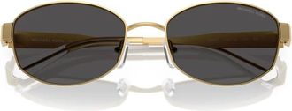 Michael Kors unisex, Accessoires, Jaune, Taille: 56 MM Monte Carlo Lunettes de soleil