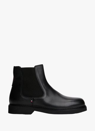 Tommy Hilfiger Bottines chelsea en cuir lisse