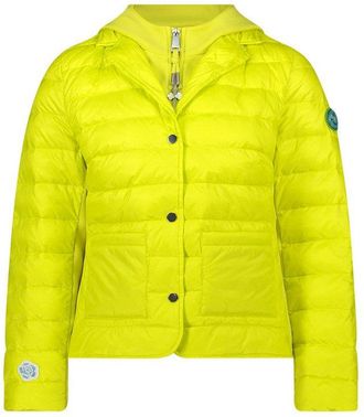 Cartoon Steppjacke Damen mit abnehmbarer Kapuze