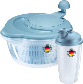 Westmark 243222E8 Salatschleuder, PP, PE, Apfelgrün/Blau