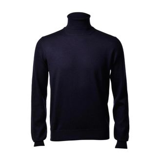 Gran Sasso Marine Rollkragen Pullover - - Knitwear - Herren - Blau - L
