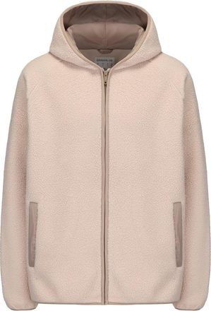 SoulCal&Co SoulCal - Fleecejacke f&uuml;r Damen, mit Kapuze, leger (Beige)