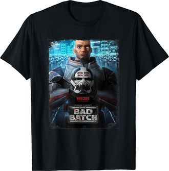Star Wars The Bad Batch Wrecker Character Poster T-Shirt