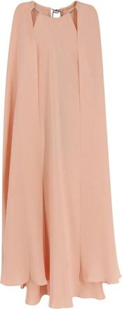 Max Mara Femme, Robes, Rose, Taille: 40 FR Managua Silk Long Dress