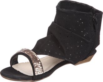 Buffalo Girl 219382R ZQ YB9004 BLACK640 111326, Damen, Sandalen/Fashion-Sandalen, Schwarz (BLACK640), EU 41