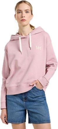 Lee Damen Essential Hoodie Sweatshirt, Soft Mauve, L EU