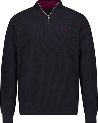 Fynch-Hatton Fynch-Hatton Herren Troyer blau unifarben