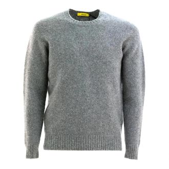 Drumohr Rundhalspullover - - Knitwear - Herren - Grau - XL