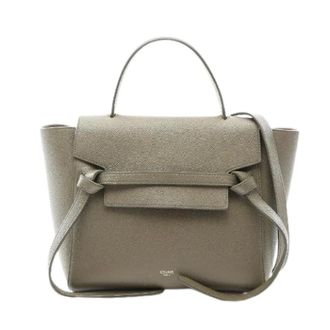 Celine Pre-owned Sac banane Micro en cuir - Femme - Pre-owned - Vert - Taille: ONE Size