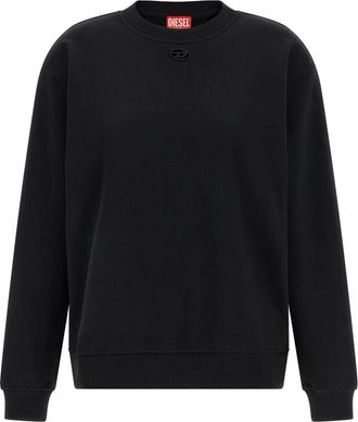 Diesel Femme, Sweatshirts et sweats &agrave; capuche, Noir, Taille: 42 FR F-Normy-Od SweaT-shirt