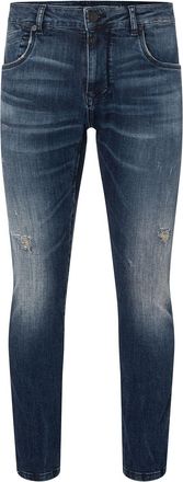 Timezone Herren Slim Scotttz Freizeithose, Rich Blue Wash, 32W 36L EU