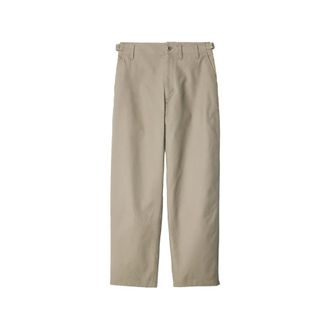 Christophe Lemaire Tapered Trousers In Heavy Cotton Twill