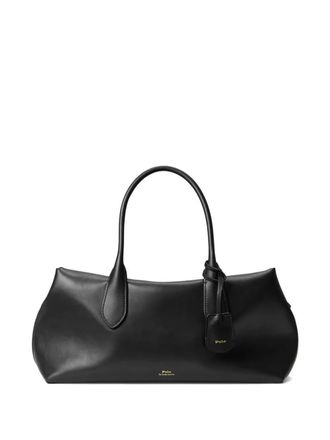 Polo Ralph Lauren sac à main à logo imprimé - Noir