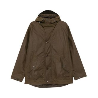 Barbour Re-Engineered Keiss Wachs-Parka - - Jackets - Herren - Braun - L