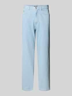 Review Jeans mit 5-Pocket-Design