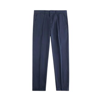 Fay Blaue Slim Fit Stretch Hose - - Trousers - Herren - Blau - W33