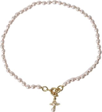 Vivienne Westwood Femme, Accessoires, Jaune, Taille: ONE Size Aleksa Necklace