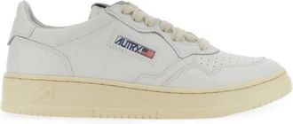 Autry Femme, Chaussures, Blanc, Taille: 40 EU Medalist Low Baskets