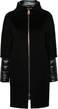 Herno Stilvoller Parka Mantel f&uuml;r Frauen - - Coats - Damen - Schwarzk - 3XL