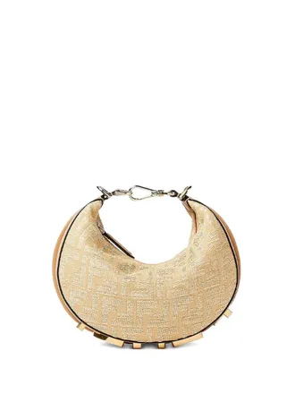 Fendi mini sac Nano Fendigraphy - Tons neutres