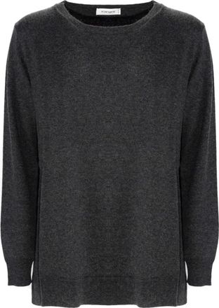 KANGRA Femme, Pulls, Gris, Taille: 42 FR Pull Ras du Cou