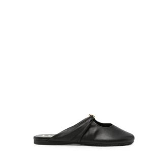 Loewe Sandaletten mit Logo-Plakette - - Shoes - Damen - Schwarzk - 36 EU