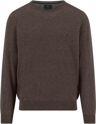 Fynch-Hatton Strickpullover O-Neck, Merino Cashm