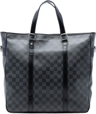 Louis Vuitton Hobo Bags - Damier Graphite Tadao PM - Gr. unisize - in Schwarz - f&uuml;r Damen