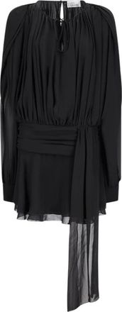 Giuseppe Di Morabito Femme, Robes, Noir, Taille: 42 FR Mini-robe &agrave; manches longues