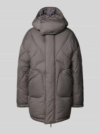 Review Steppjacke mit Kapuze