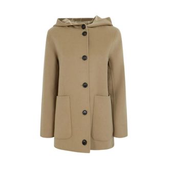 Woolrich Surchemise en laine double - Femme - Vestes - Brun - Taille: 38 FR