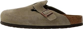 Birkenstock Femme, Chaussures, Gris, Taille: 43 EU Boston Soft Footbed Regular Fit