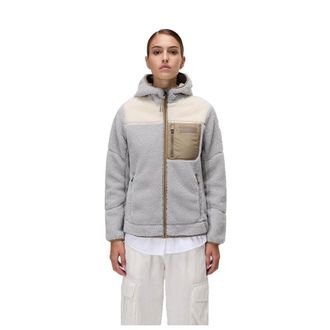 Napapijri S Yupik Og H W Sweatshirt, Hellgrau, Einfarbig