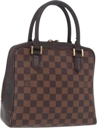 Louis Vuitton Sac &agrave; main Pre-owned en toile Damier Ebene - Femme - Pre-owned - Brun - Taille: ONE Size
