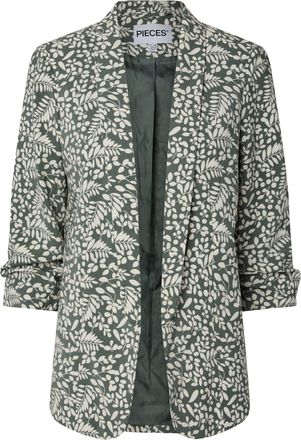 Pieces Female Blazer PCBOSELLA 3/4-ARM Print