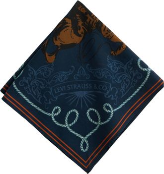 Levi's Bandana Neckwear, Rodeo Champion Dress Blues, One Size