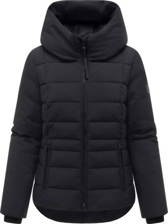 Navahoo Damen Steppjacke Steppt&auml;nzchen mit Kapuze