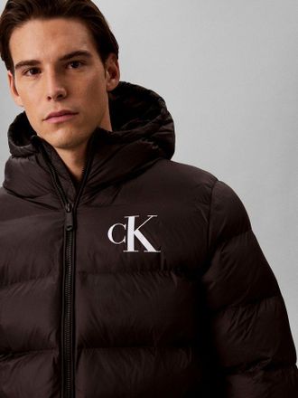 Calvin Klein Jeans Steppjacke 2-Wege-Zipper, Regular Fit, Logodruck