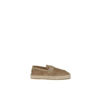 Valentino Garavani Homme, Chaussures, Beige, Taille: 44 EU Bos Taurus Espadrilles
