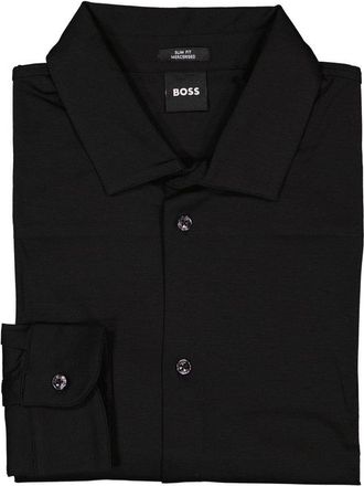 HUGO BOSS Herren Hemd blau