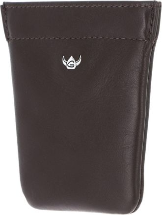 Golden Head Leder Schl&uuml;sselm&auml;ppchen Polo Schl&uuml;sseletui 5006 Dunkelbraun