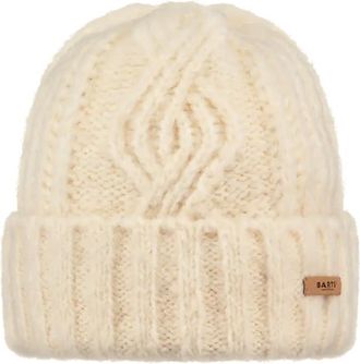 Barts Damen M&uuml;tze Farrah Beanie, cremefarben, Einheitsgr&ouml;&szlig;e