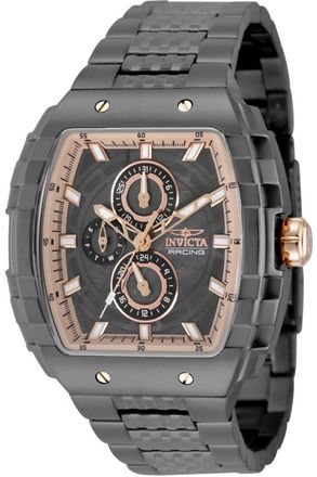 Invicta S1 Rally 50239 Herrenuhr - Quarzwerk - Edelstahl mit grauem Zifferblatt - 47 mm