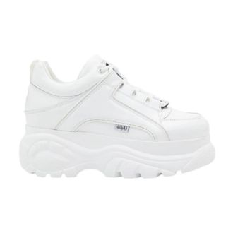 Buffalo Wei&szlig;e Low-Top-Sneaker - - Shoes - Damen - Wei&szlig; - 41 EU