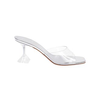 Amina Muaddi Damen, Schuhe, Wei&szlig;, 36 EUGr&ouml;&szlig;e