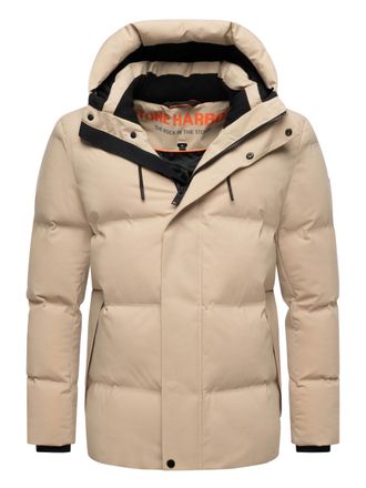 Stone Harbor Herren Winterjacke Taviaan mit Fleecekapuze & winddichtem Design