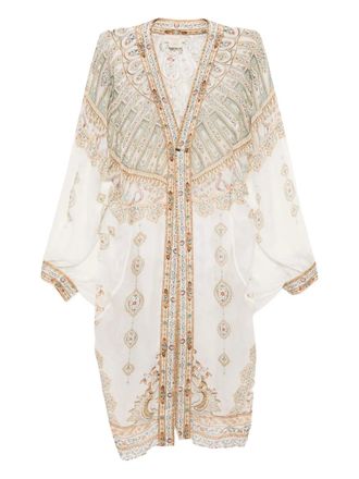 Camilla Ottoman Dynasty Cape - Nude