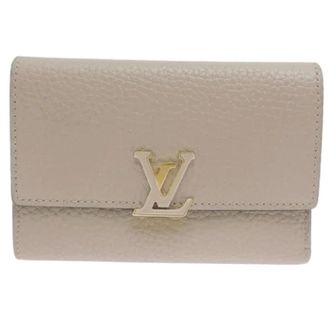 Louis Vuitton Portefeuille Pre-owned (bi-fold) - Femme - Pre-owned - Gris - Taille: ONE Size